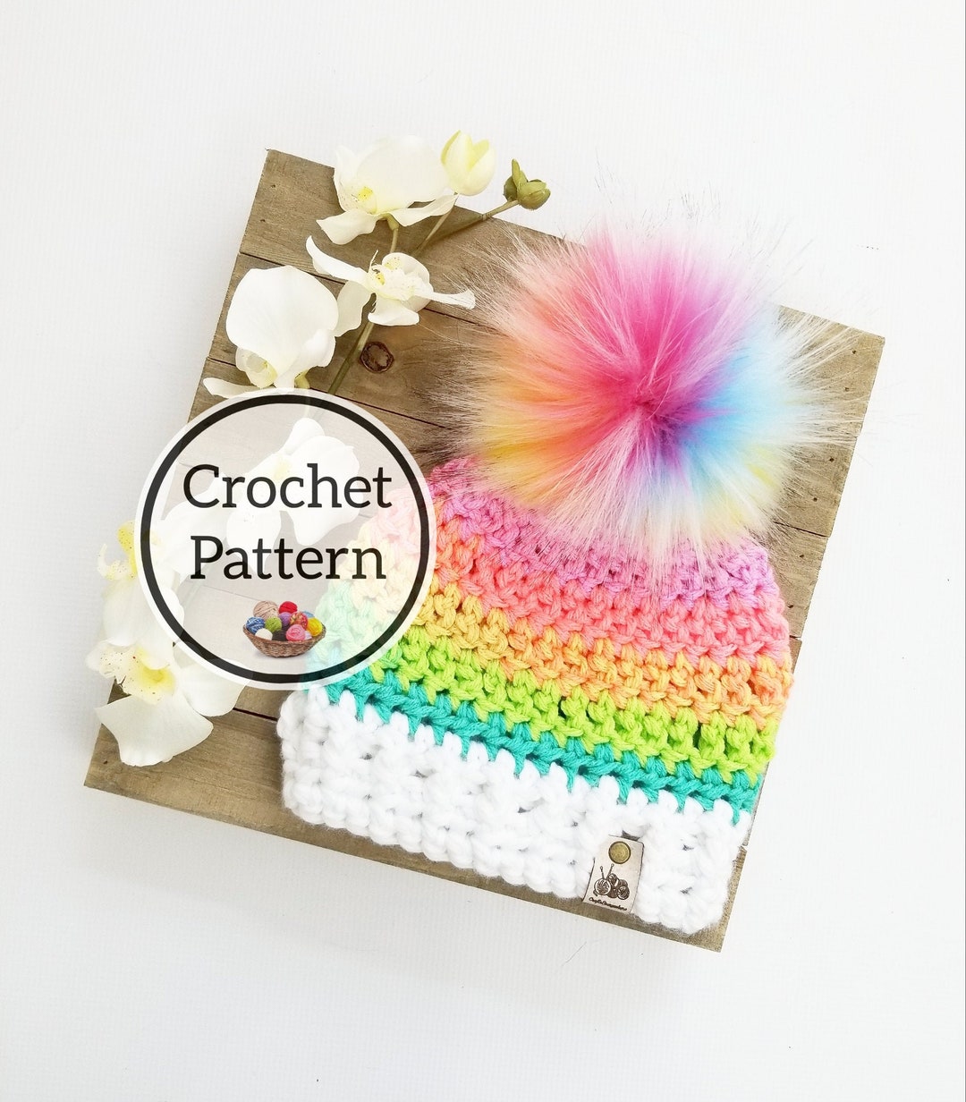 Rustic Lodge Toque, Crochet Hat Pattern, Includes 12 Sizes, PDF Instant ...