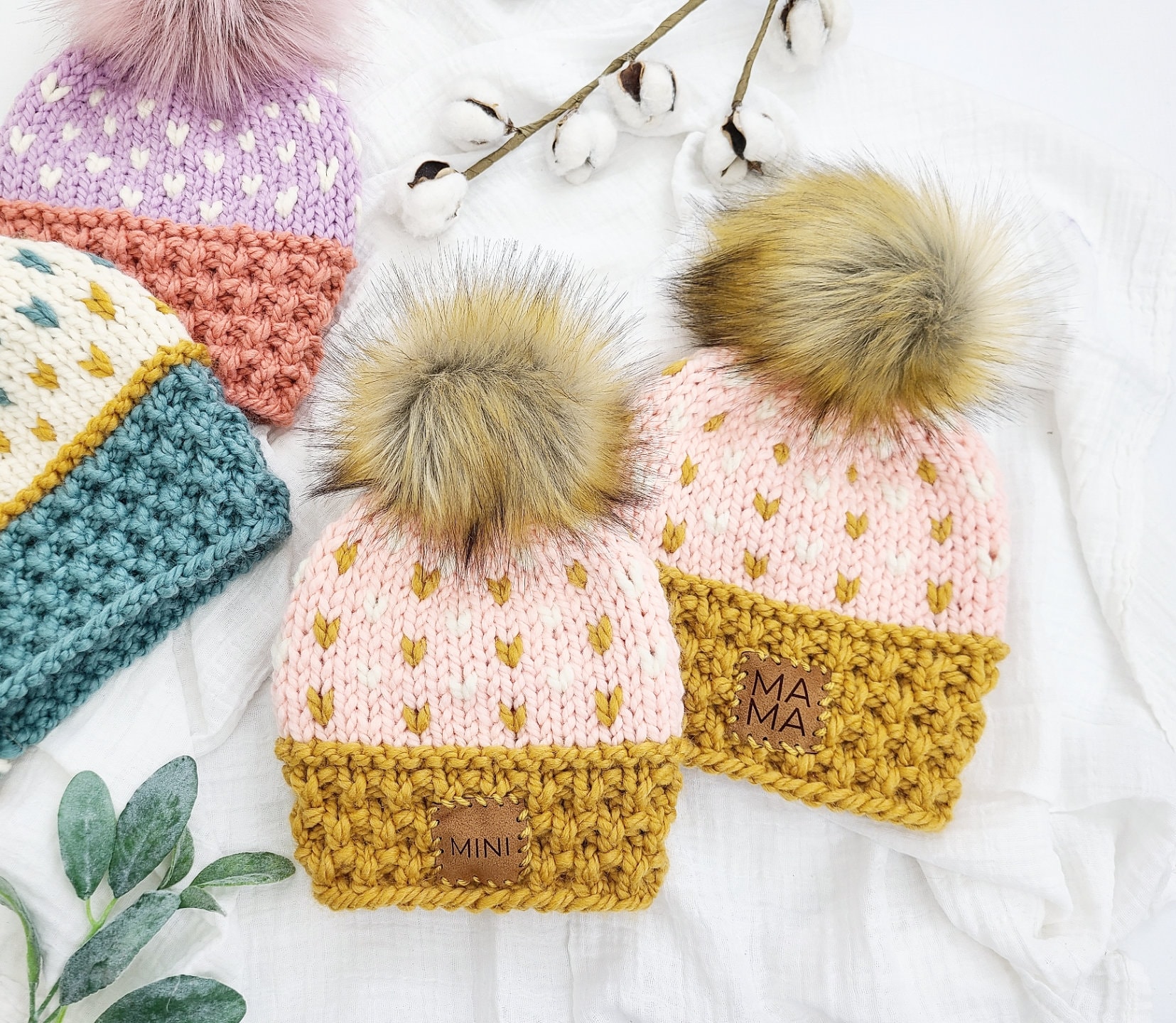Tris Brimless Beanie Knit Hat Pattern, Knitting Pattern in 5 Sizes ...