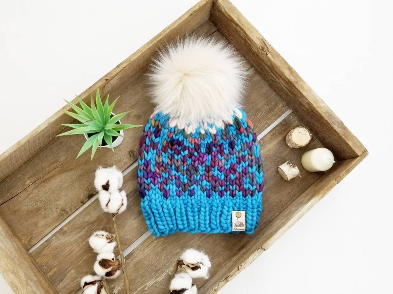 Knit Pattern Starfall Beanie Knit Hat Pattern 7 Sizes - Etsy