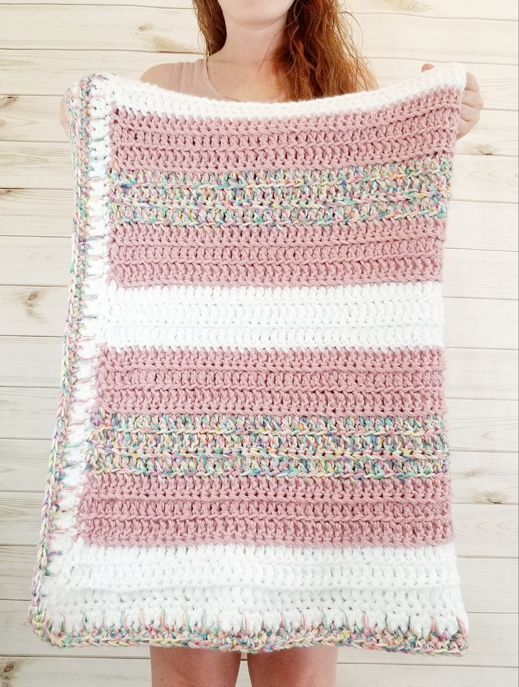 Pattern Scarlet Blanket Pattern Crib Blanket Pattern Throw | Etsy