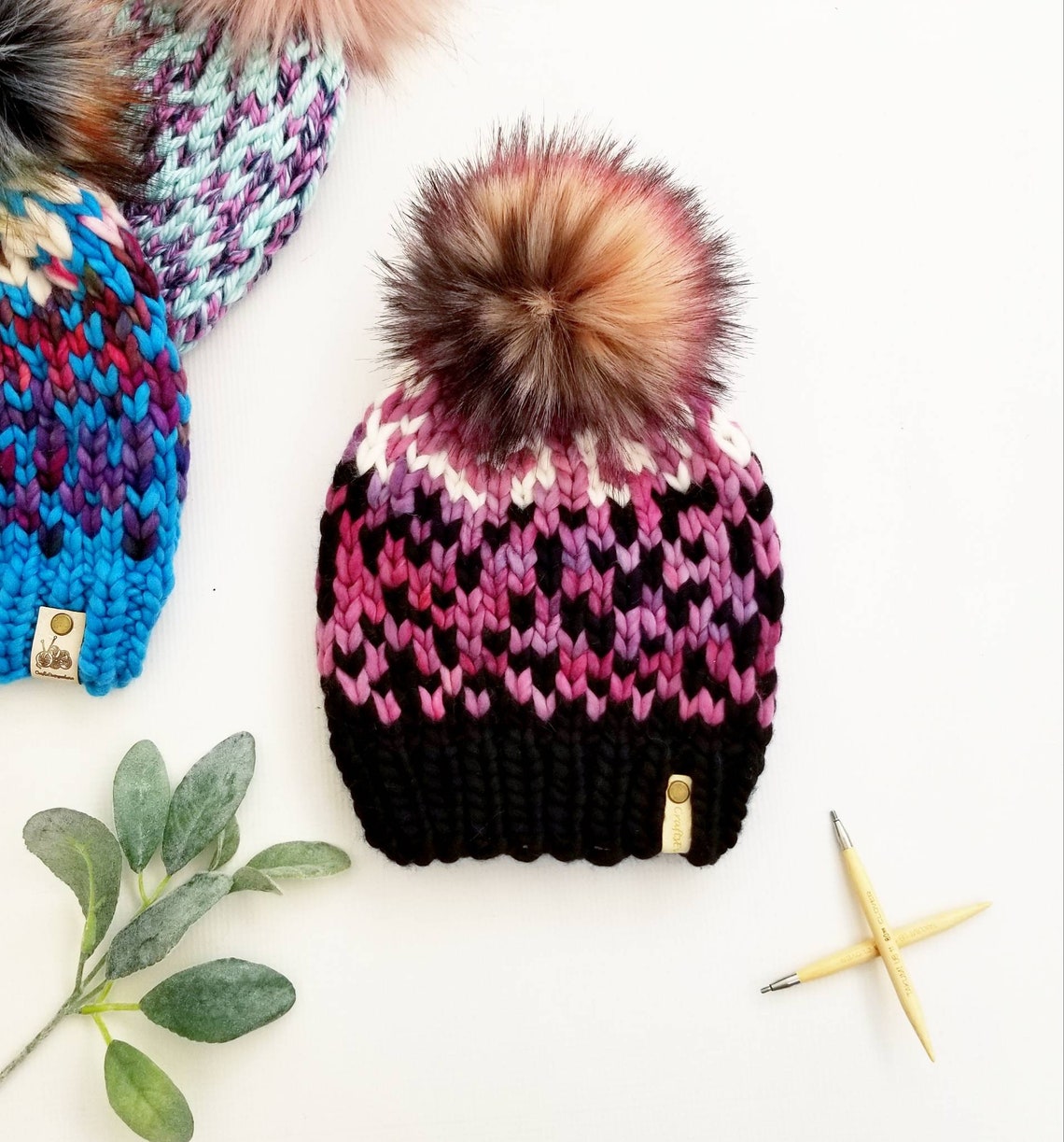 Knit Pattern Starfall Beanie Knit Hat Pattern 7 Sizes - Etsy