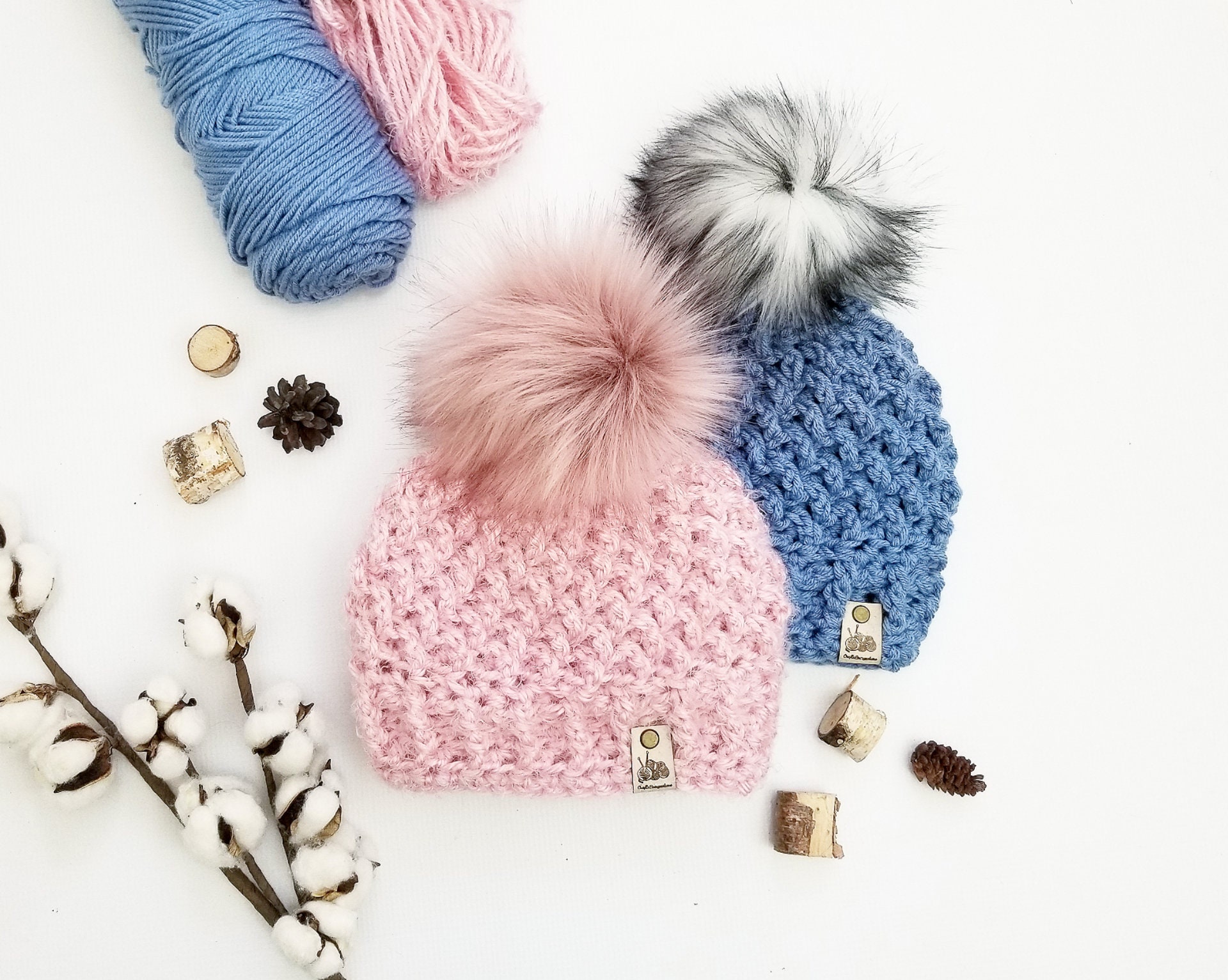 Pattern, Taylyn Crochet Toque Pattern, Adult Beanie PDF Pattern, Adult ...