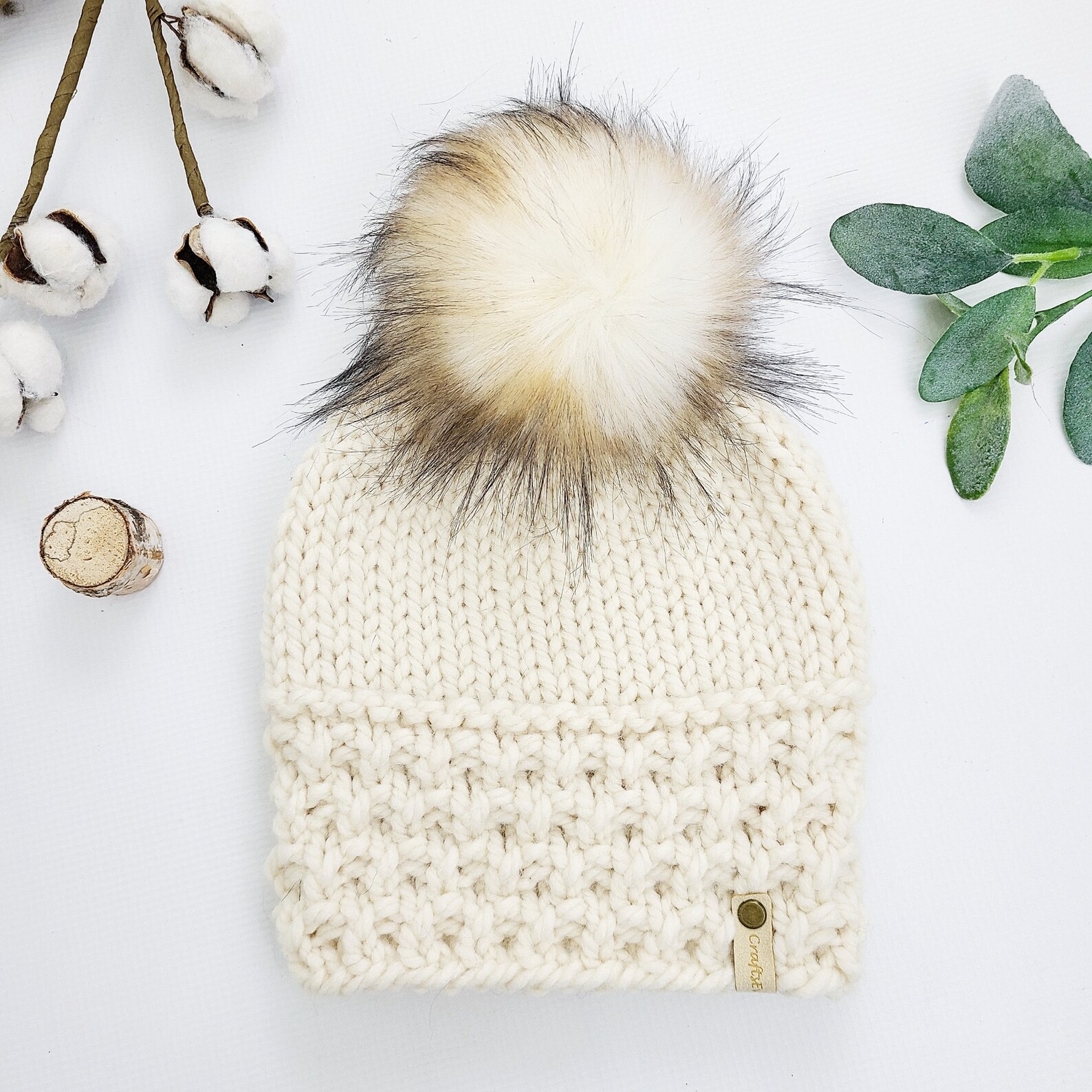 Tris Brimless Beanie Knit Hat Pattern, Knitting Pattern in 5 Sizes ...