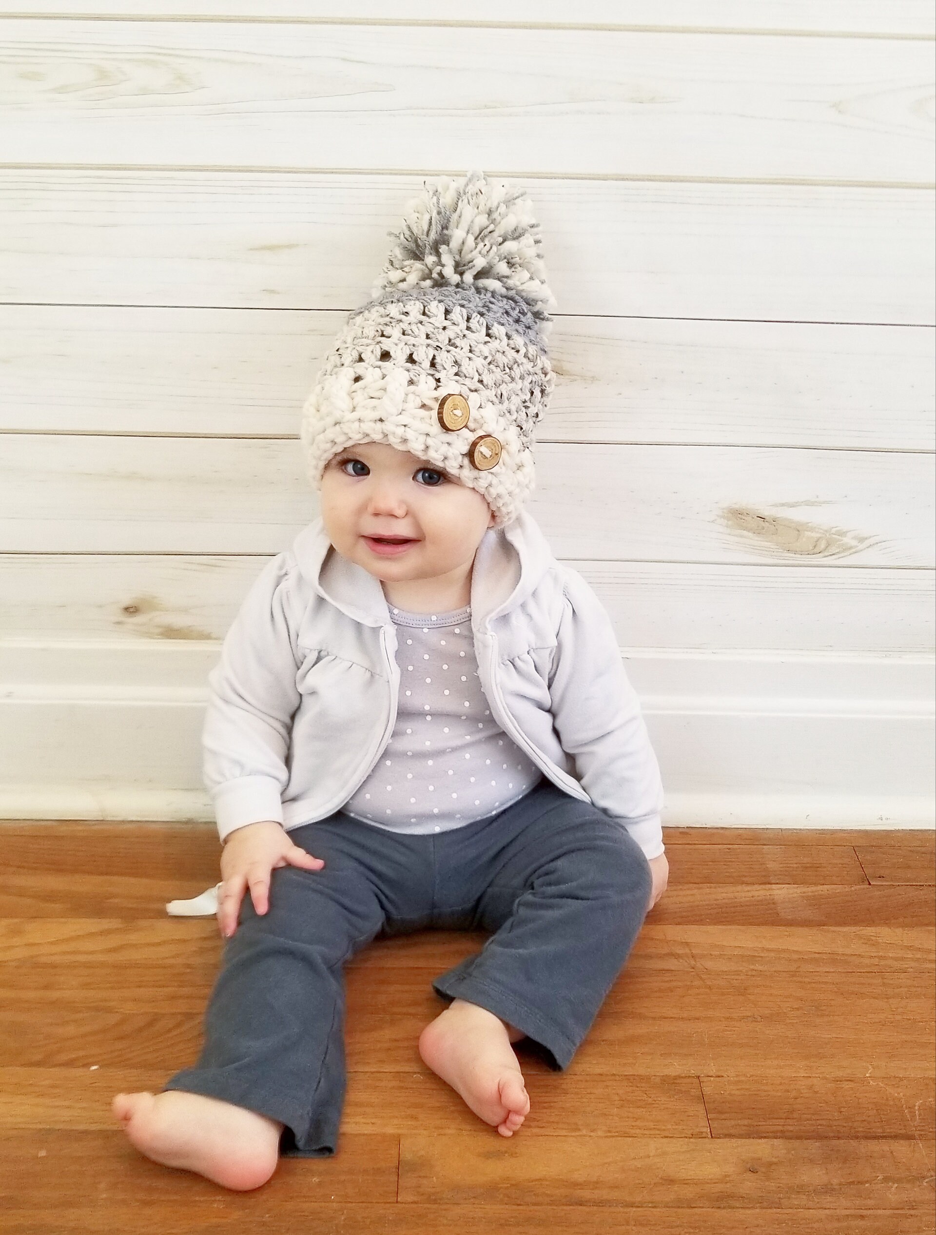 Rustic Lodge Toque, Crochet Hat Pattern, Includes 12 Sizes, PDF Instant ...