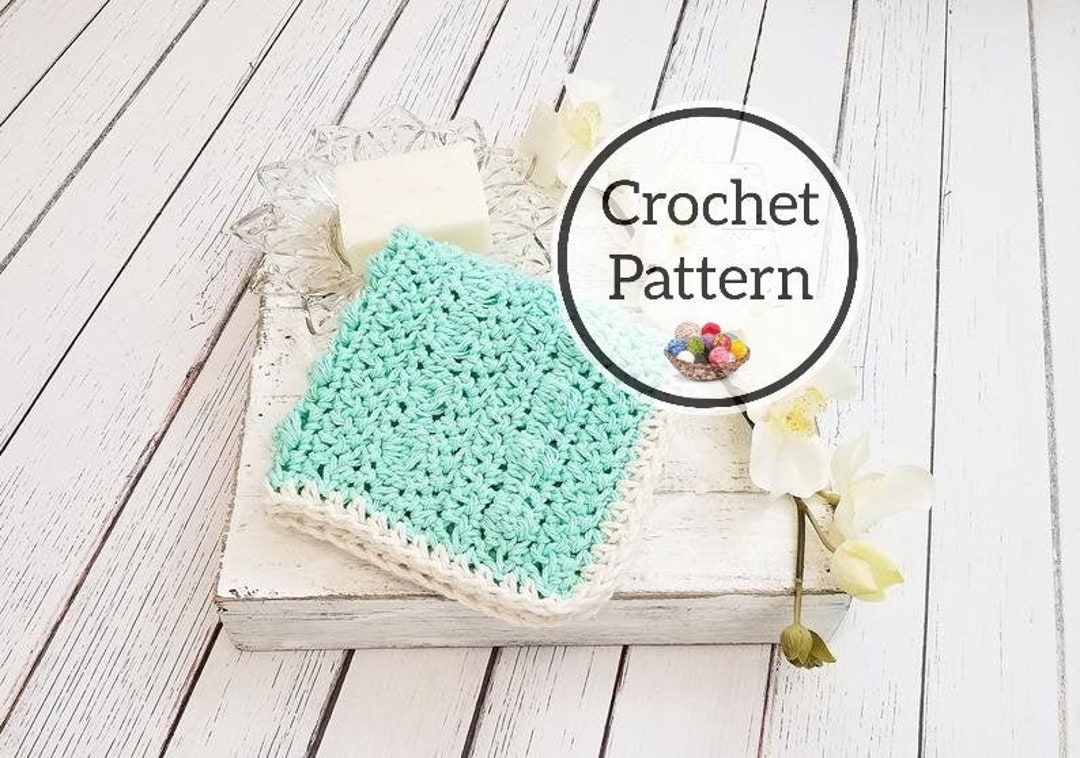 Pattern, Big Bobble Washcloth Pattern, Crochet Dishcloth Pattern ...