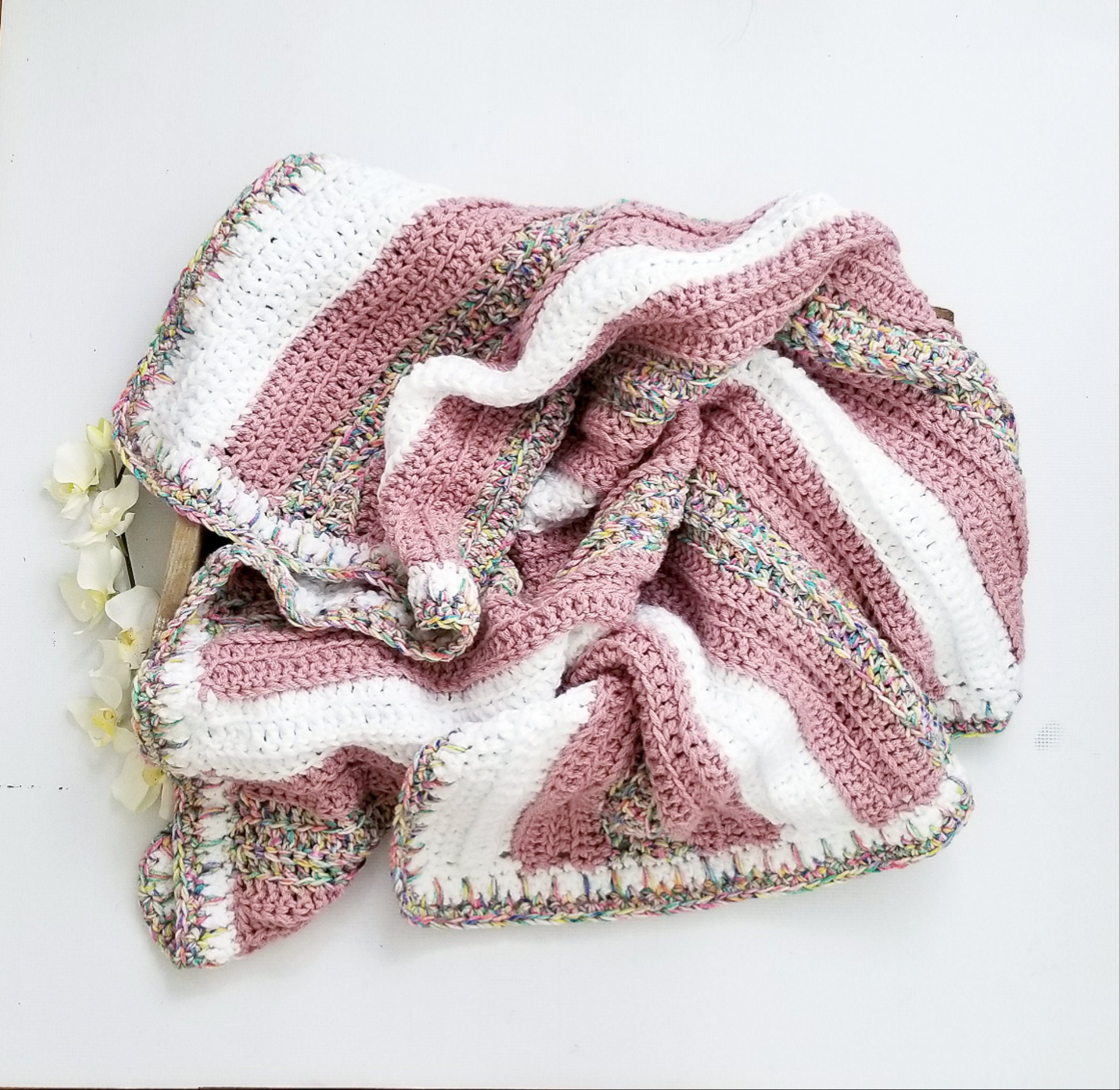 Pattern Scarlet Blanket Pattern Crib Blanket Pattern Throw | Etsy