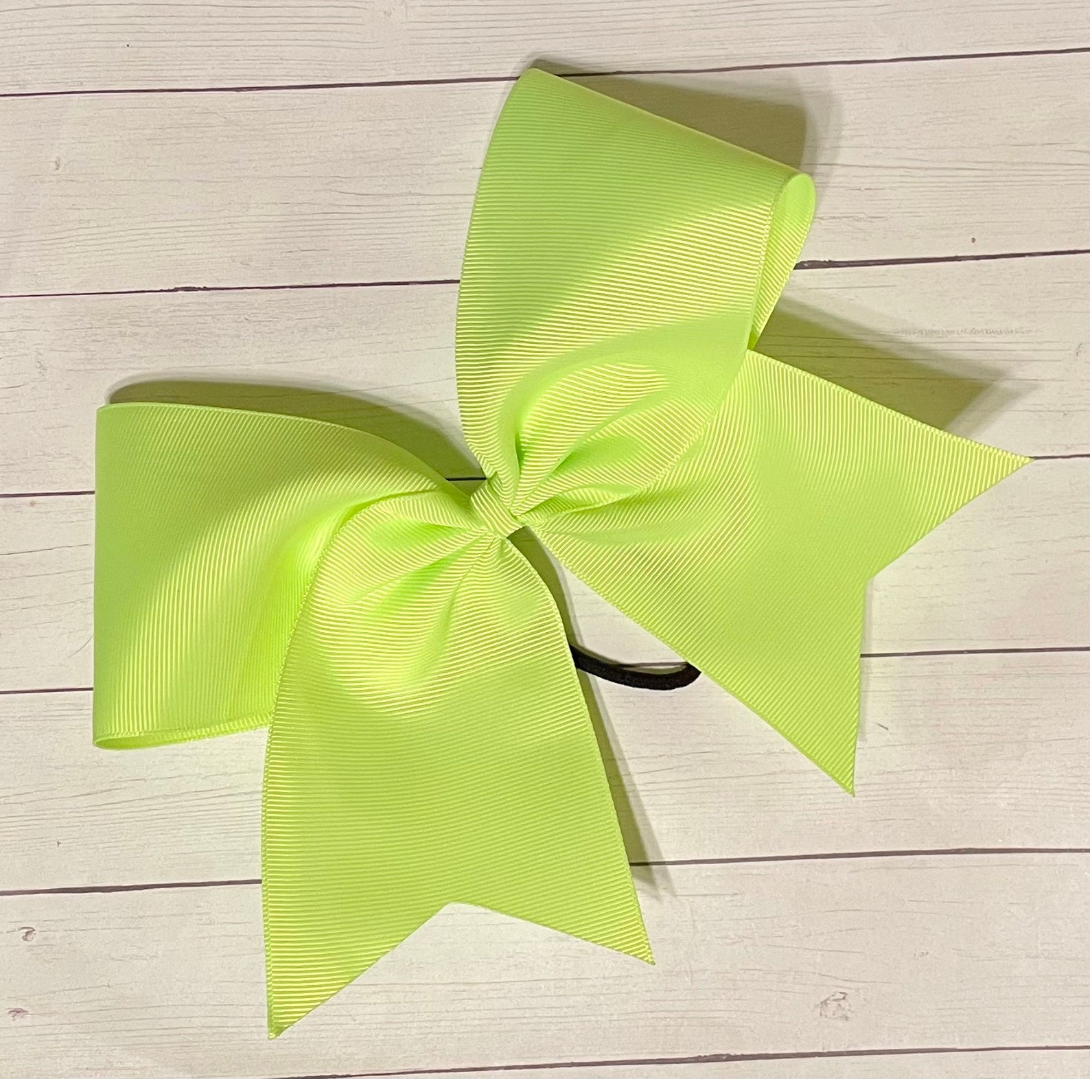 Neon Cheer Bow // You Pick Color // Fluorescent Cheer Bow - Etsy