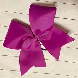 Neon Cheer Bow // You Pick Color // Fluorescent Cheer Bow - Etsy