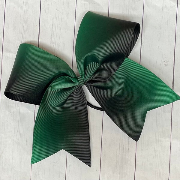 Green Cheer Bow - Etsy