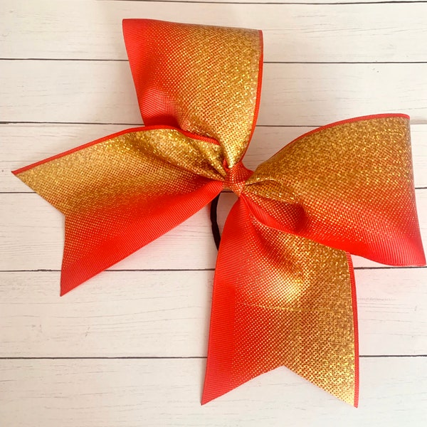 Red Cheer Bow - Etsy