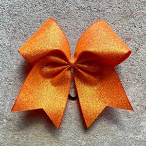 Neon Glitter Cheer Bows // Sparklyy Cheer Bows // Glittery Cheer Bows ...