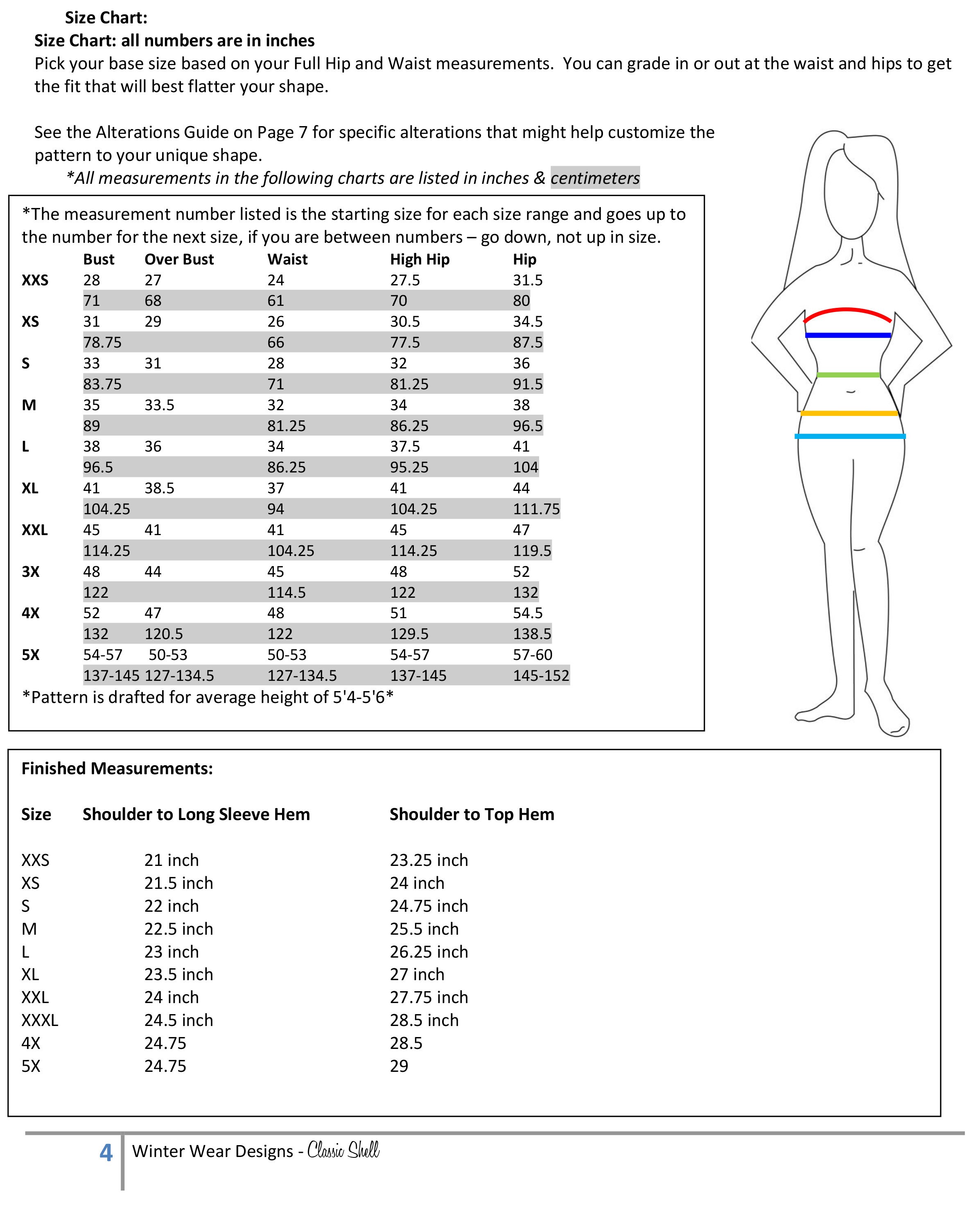 Classic Shell for Women Size XXS-5X - Etsy