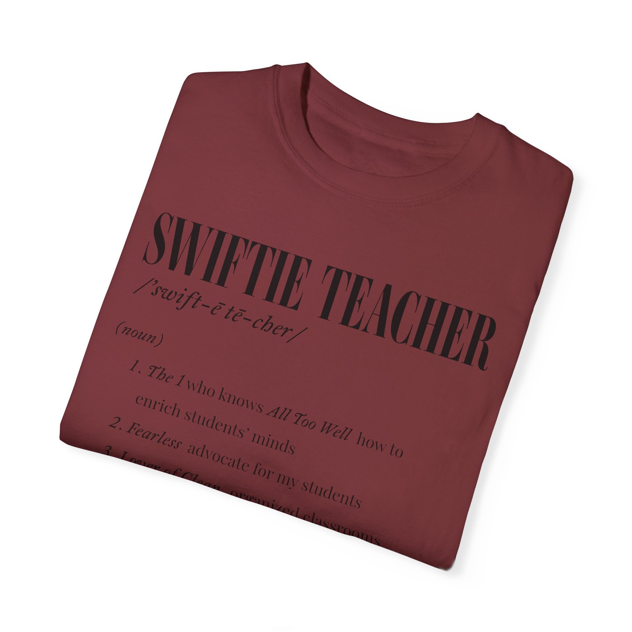 Swiftie Teacher, Taylor Swiftie, Teacher Tshirt, Comfort Colors - Etsy