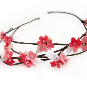 Spring Flowers Crown Flower Tiara Floral Crown Flower Halo Bohemian ...