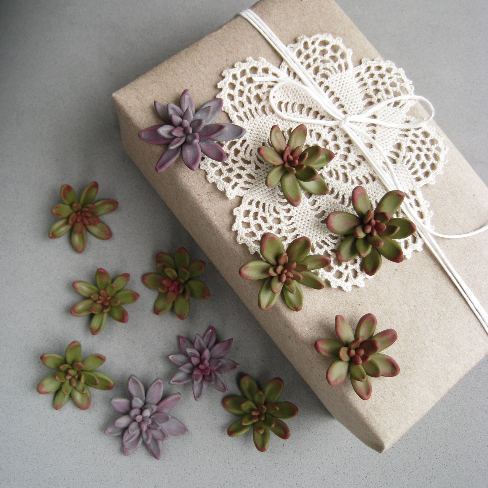 Green Succulents Botanical Succulent Bridal Hair Accessories - Etsy