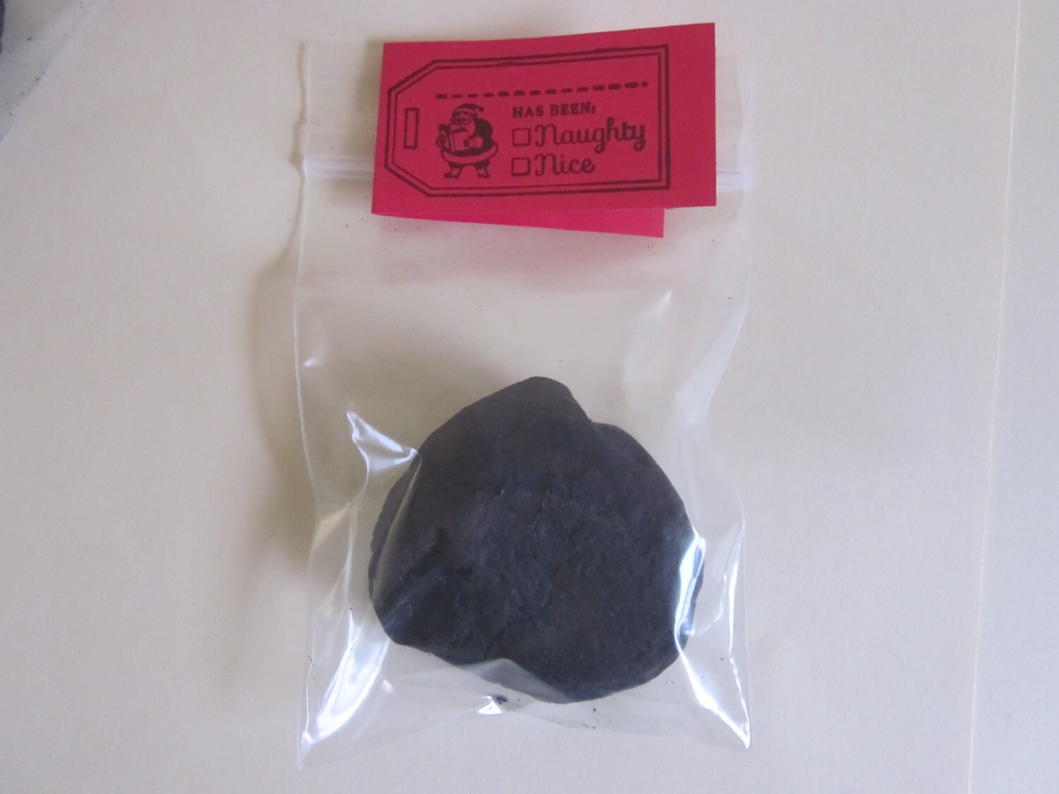 Naughty or Nice Lump of Alaska Coal Stocking Stuffer With Ready for You ...