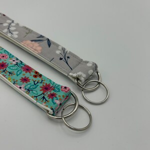 Floral Keyfob | Keyholder Wristlet | Car Key Wristlet |birthday Gift ...