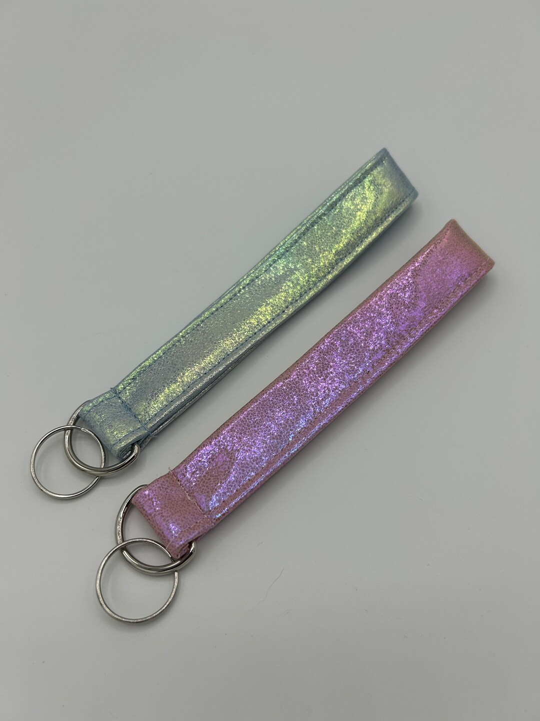 Iridescent Keyfob | Keyholder Wristlet | Car Key Wristlet |birthday ...