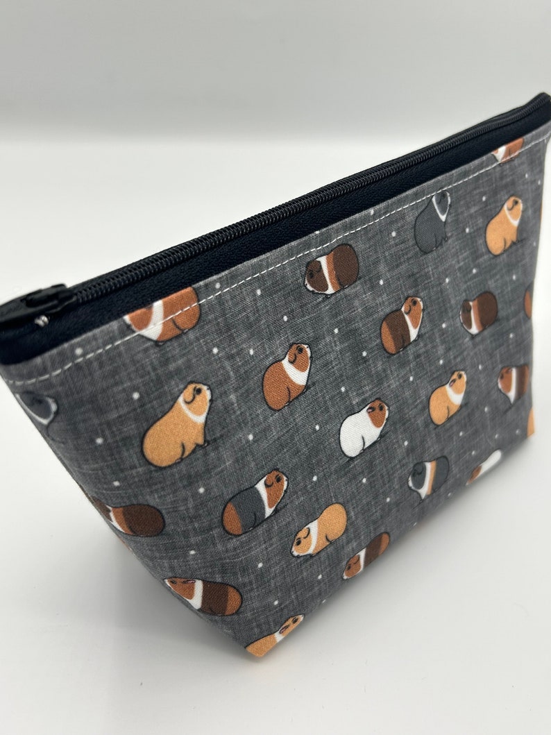 Gray Guinea Pigs and Cavy, Zippered Bag - Etsy