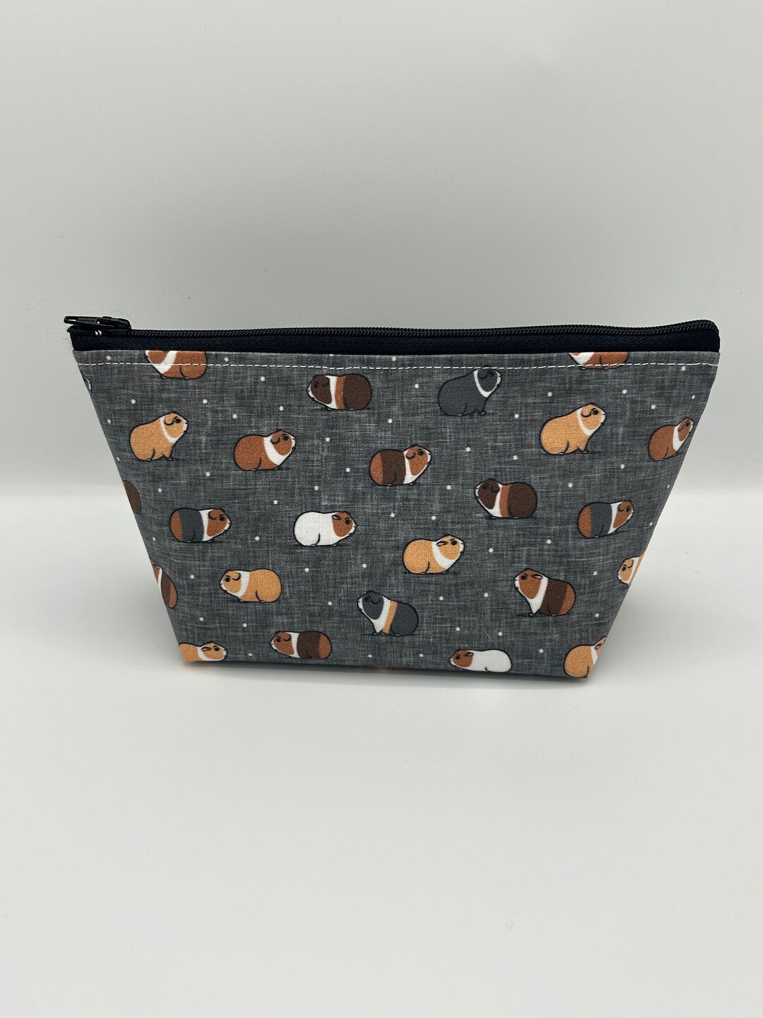 Gray Guinea Pigs and Cavy, Zippered Bag - Etsy
