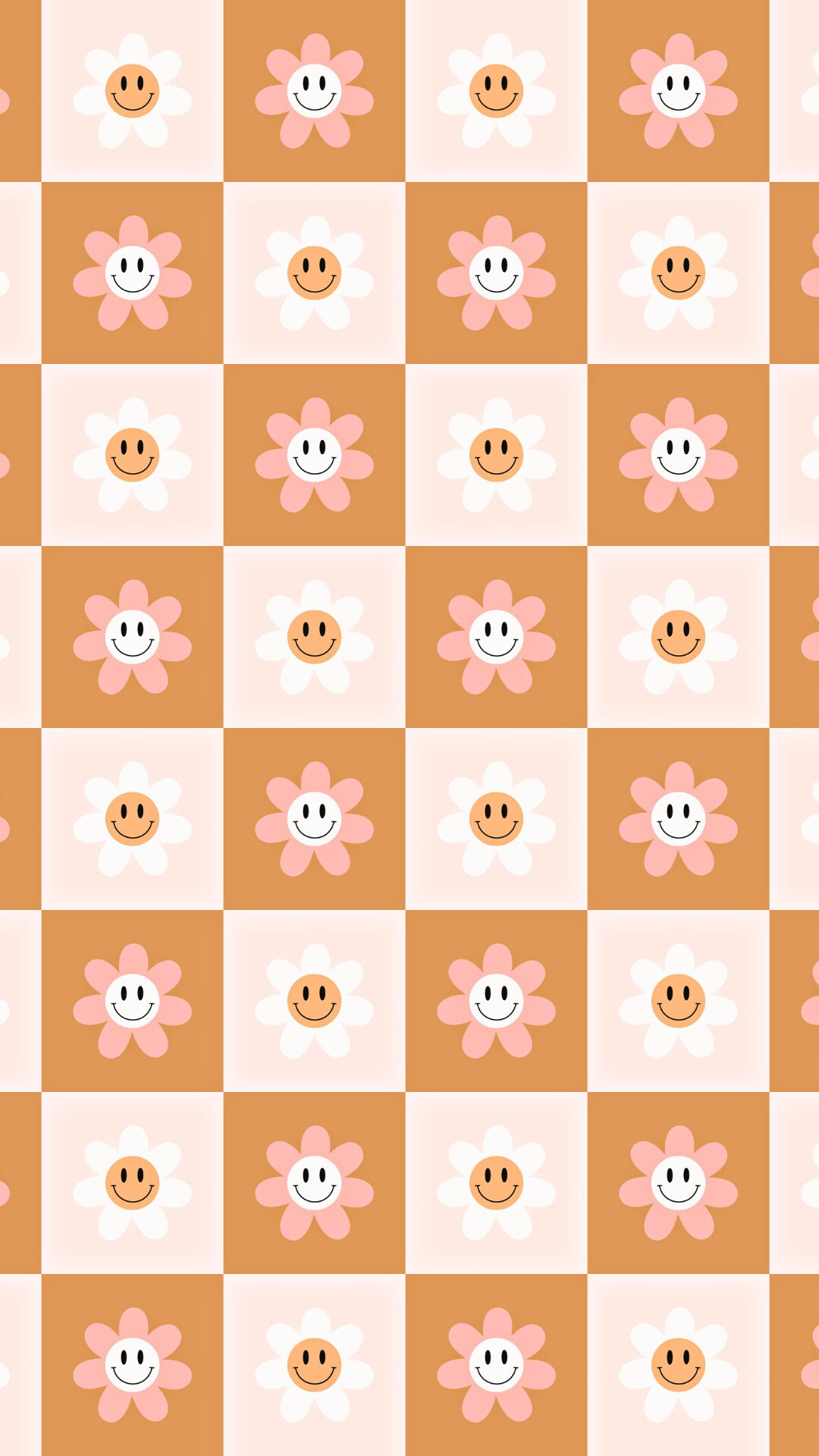 5 Mobile Backgrounds Smiley Backgrounds Daisy Smiley Daisy Trendy ...