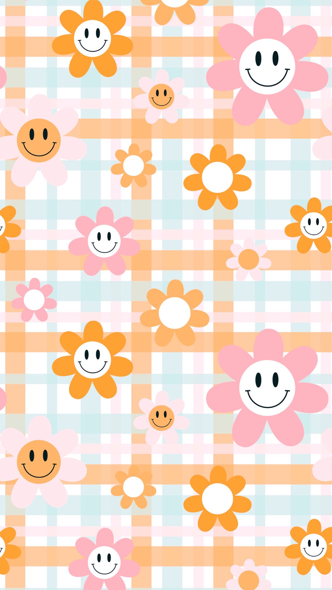 5 Mobile Backgrounds Smiley Backgrounds Daisy Smiley Daisy Trendy ...