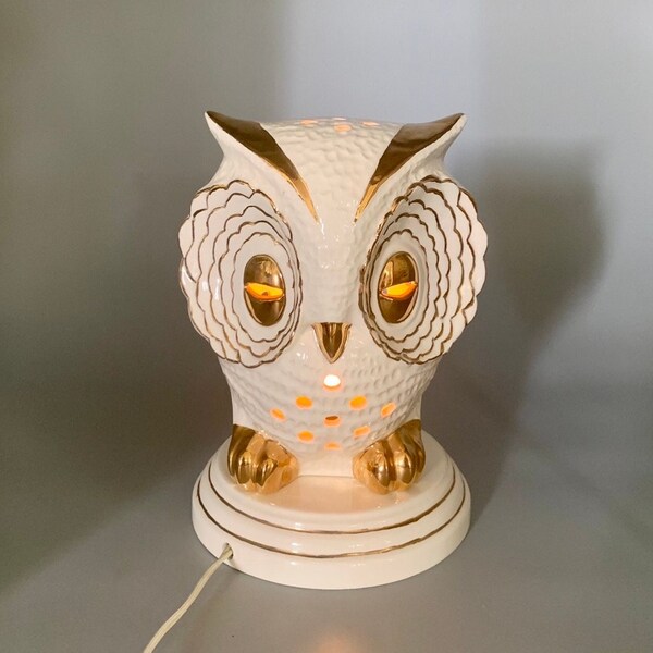 Owl Lamp - Etsy