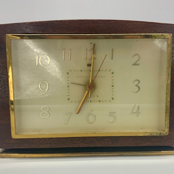 Mcm Desk Clock - Etsy