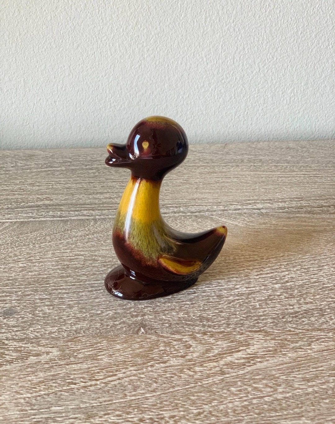 Vintage Blue Mountain Pottery Duckling Figurine Collectable Blue ...