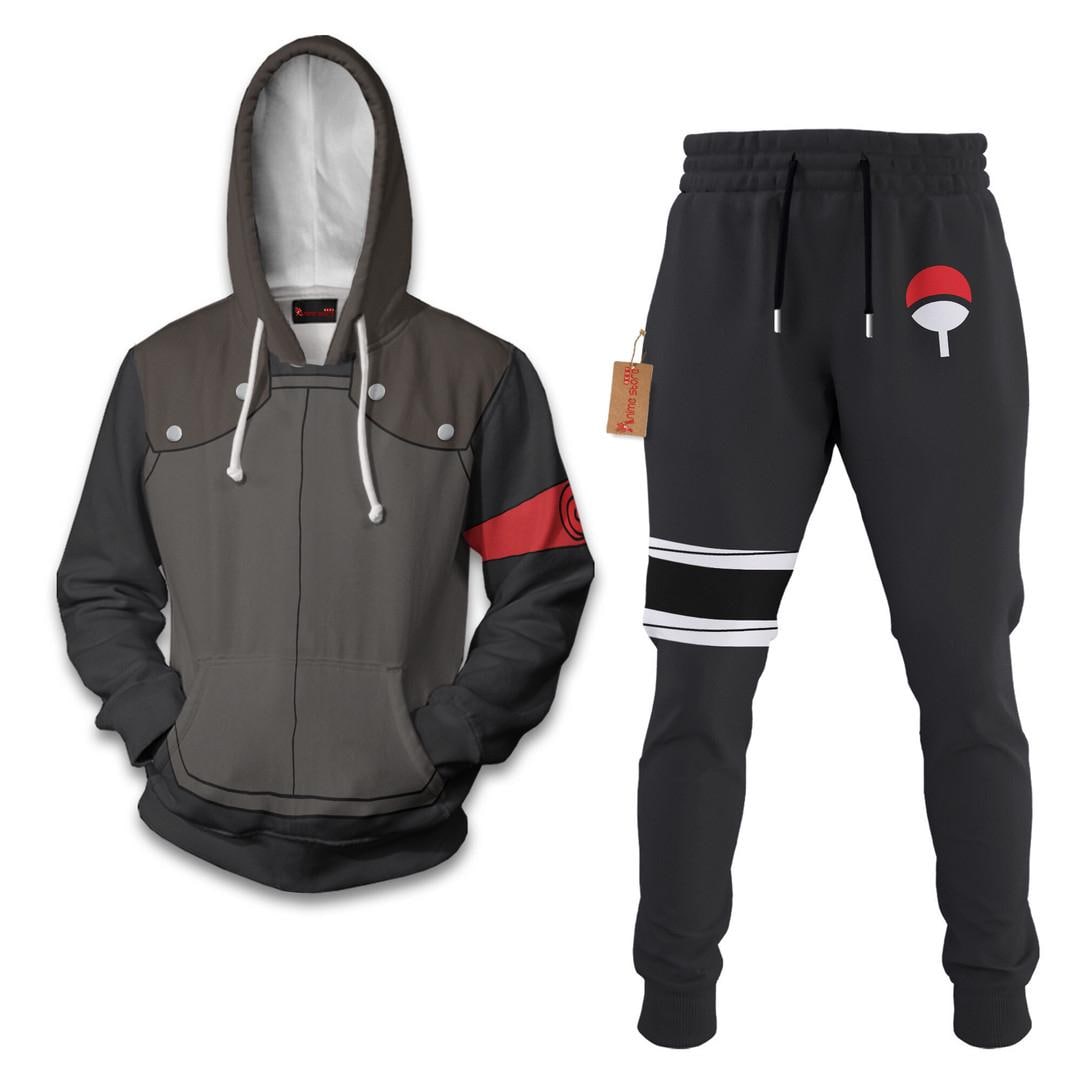 Obito Uchiha Hoodie and Jogger Set Anime Clothes - Etsy