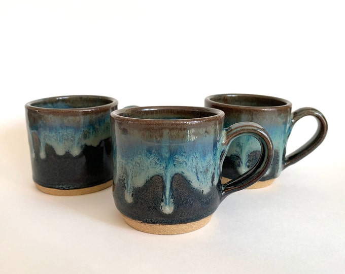 Ceramic Espresso Cup, Ceramic Espresso Mug, Small Pottery Mug, 2oz Mug ...