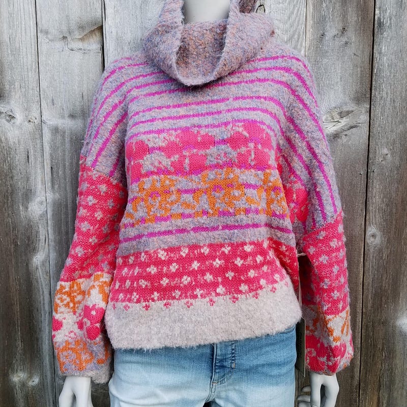 Fuzzy Pink Top - Etsy