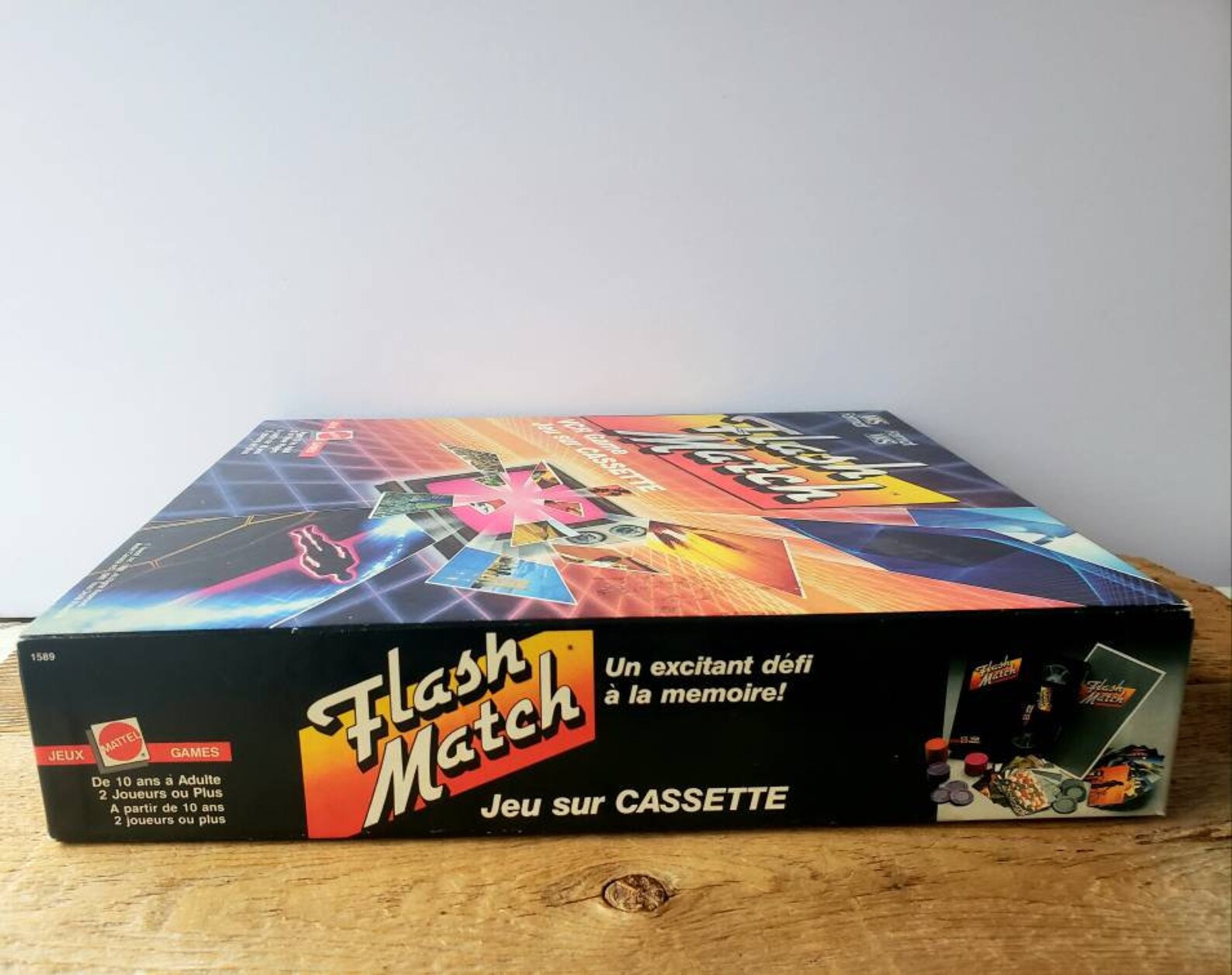 Vintage 80s Flash Match VHS Game Chips Cards VCR TV Game 1986 - Etsy Canada