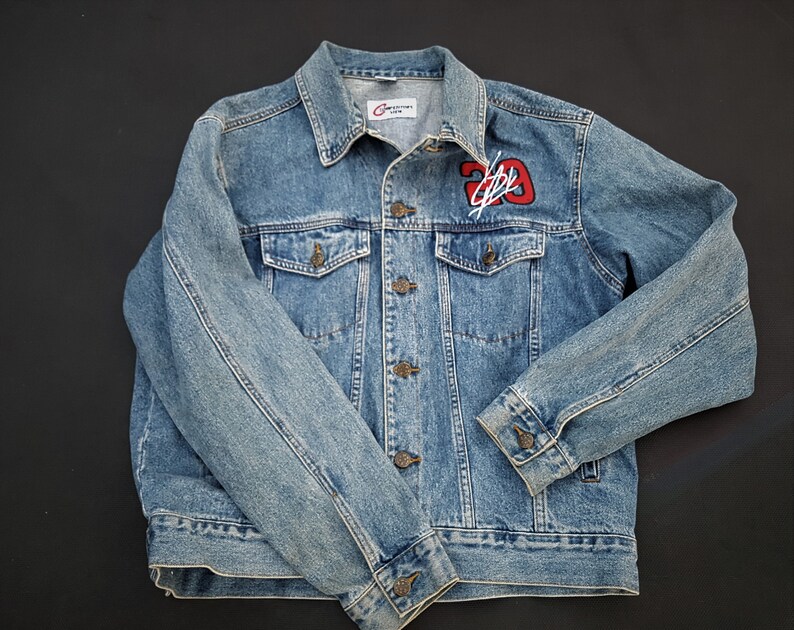Vintage GM GOODWRENCH Service Plus #29 Kevin Harvick Denim Jean Jacket ...