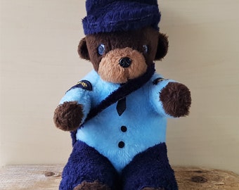 Postal Teddy Bear | Etsy