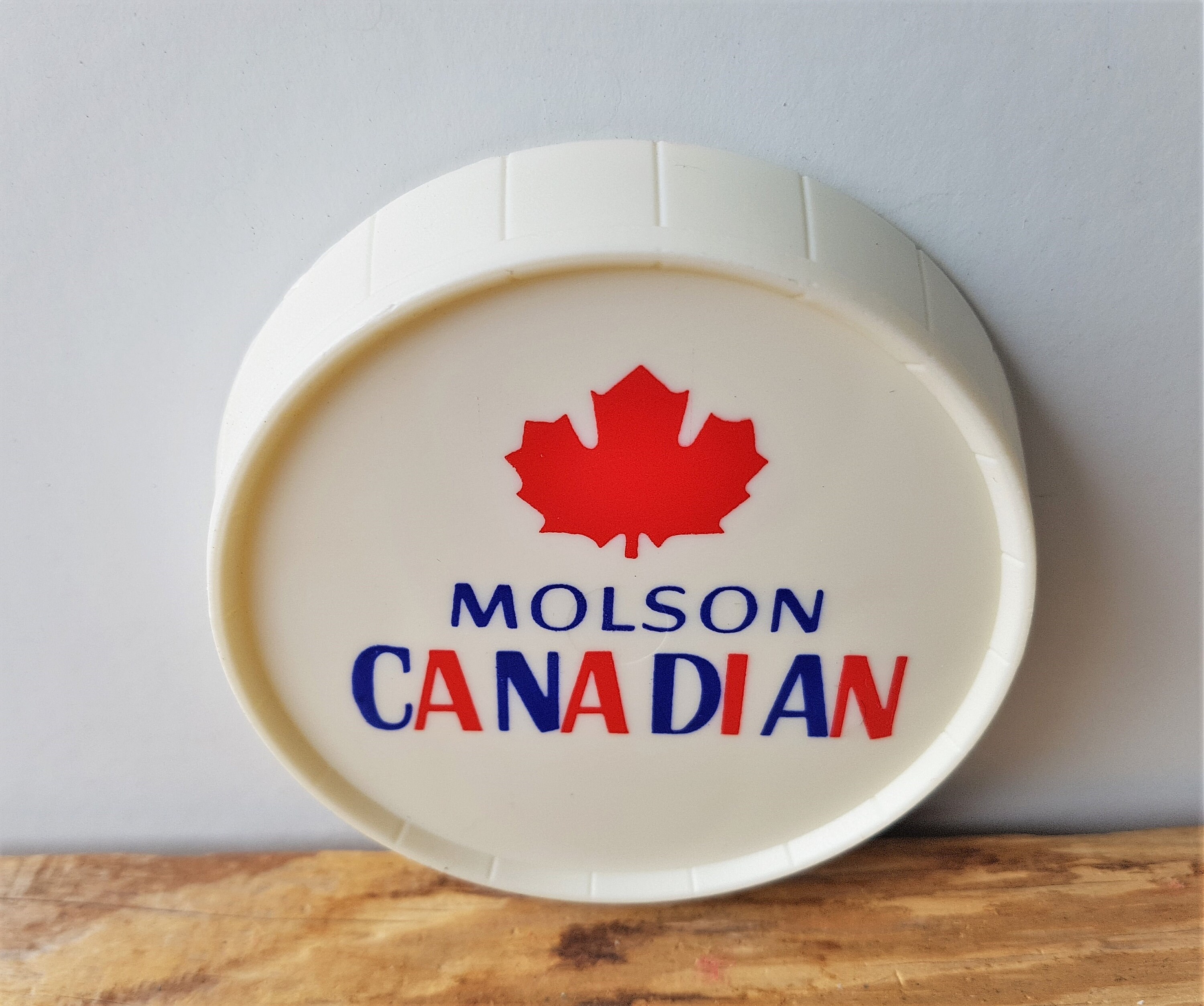 Vintage 80s MOLSON CANADIAN BEER 3 Way Bottle Opener Round Magnetic ...