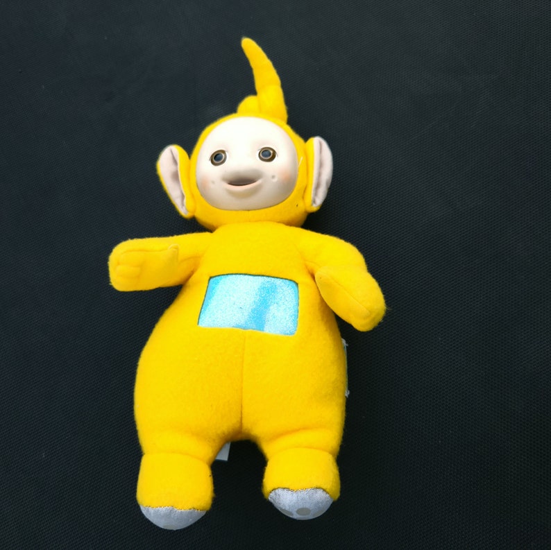 Vintage 90s LAA-LAA Lala TELETUBBIES Yellow Plush Doll Toy - British Tv ...