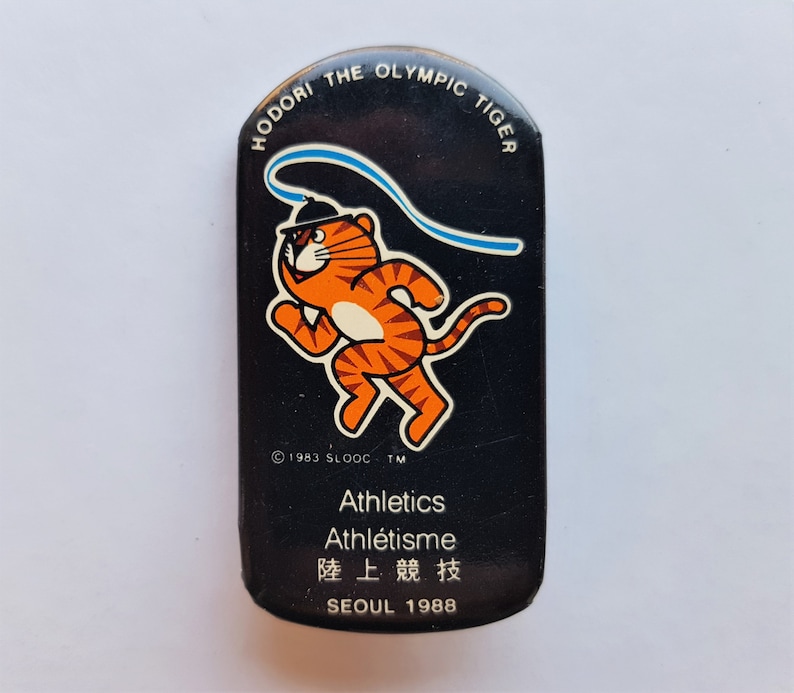 Seoul 1988 Olympics HODORI the Olympic TIGER Mascot Athletics ...