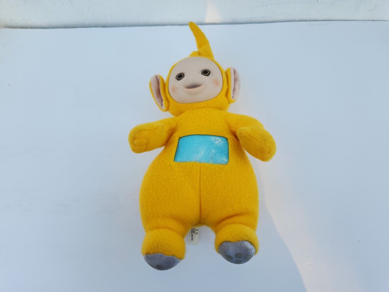 Vintage 90s LAA-LAA Lala TELETUBBIES Yellow Plush Doll Toy - British Tv ...