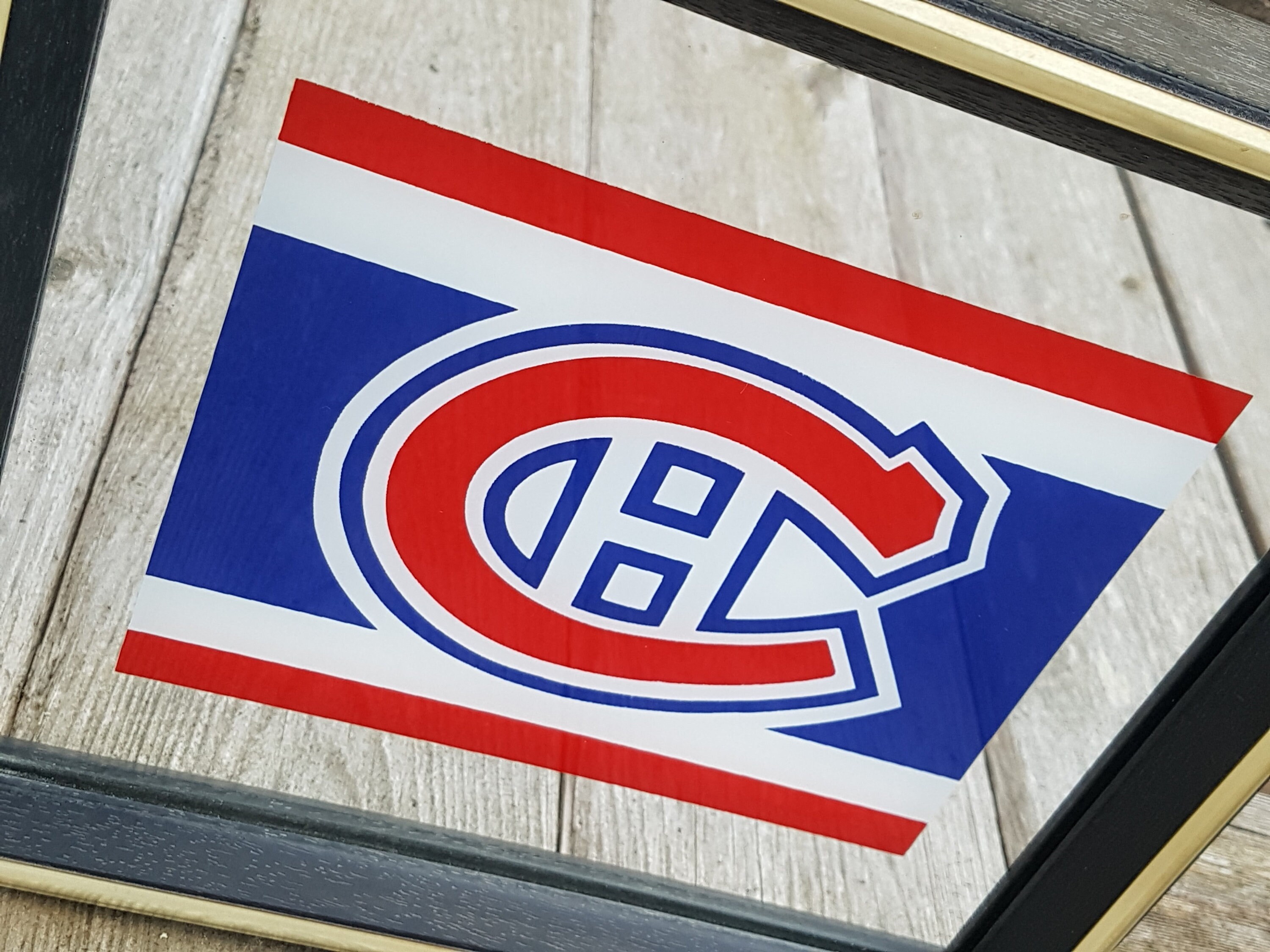 Vintage 1970s 80s MONTREAL CANADIENS Hockey Habs Logo Wooden - Etsy