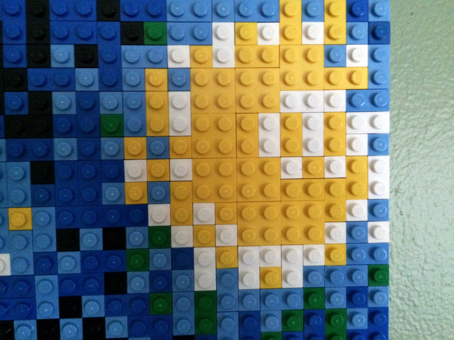 Starry Night LEGO Mosaic - Etsy
