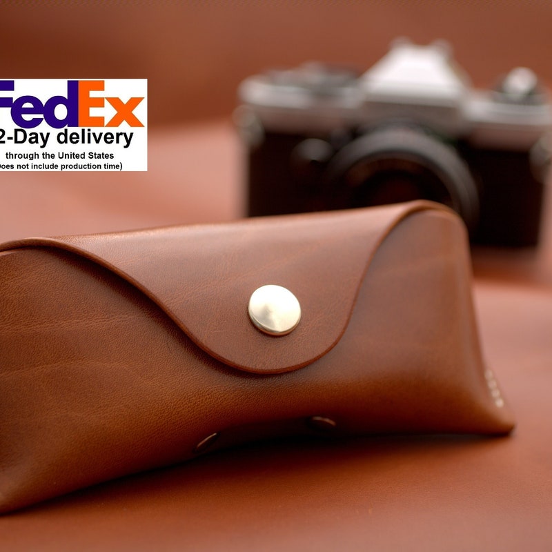 Vintage Leather Case - Etsy UK