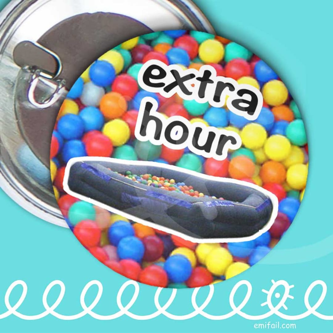 Extra Hour in the Ballpit (dashcon) - Etsy