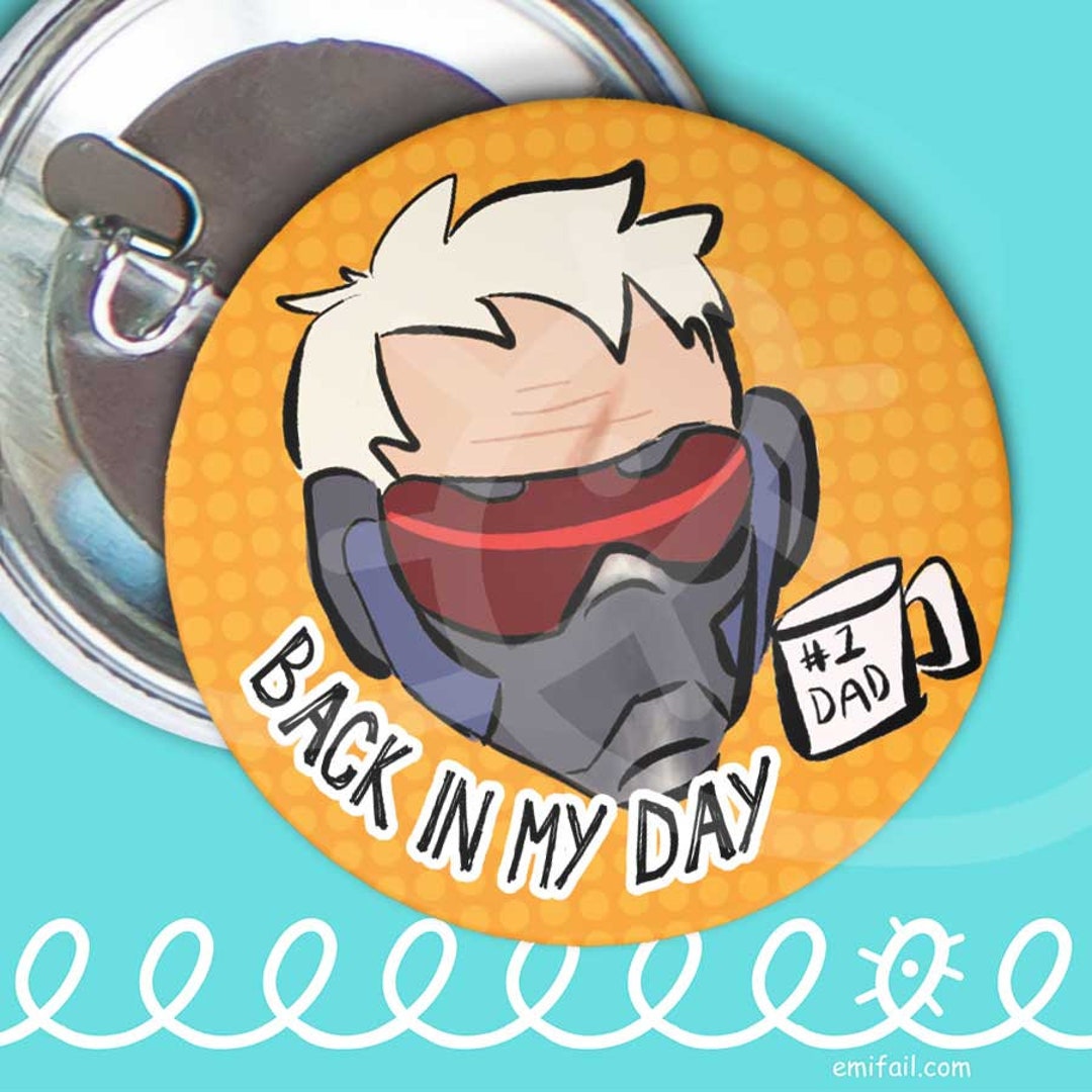 Overwatch: Character Buttons - Etsy