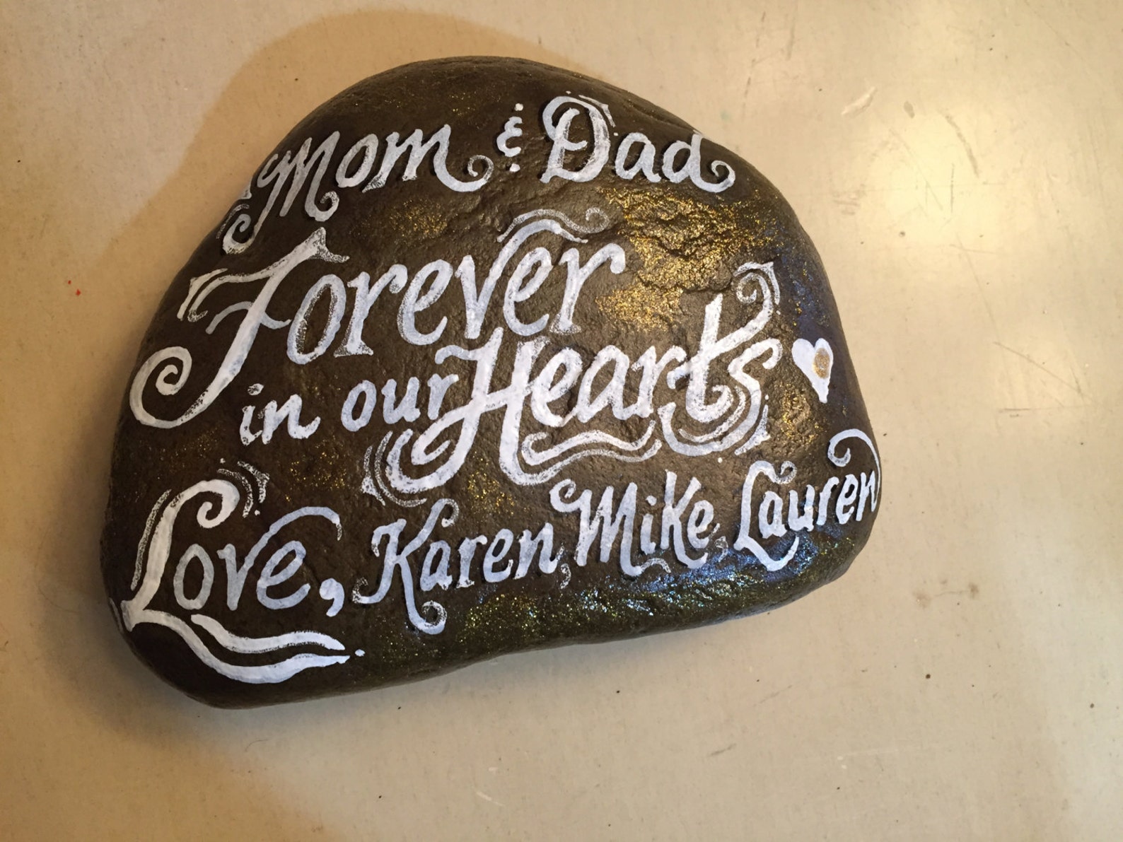 Memorial Handpainted Rocks - Etsy