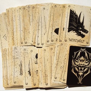 Werewolf Cards 2nd Edition - Etsy