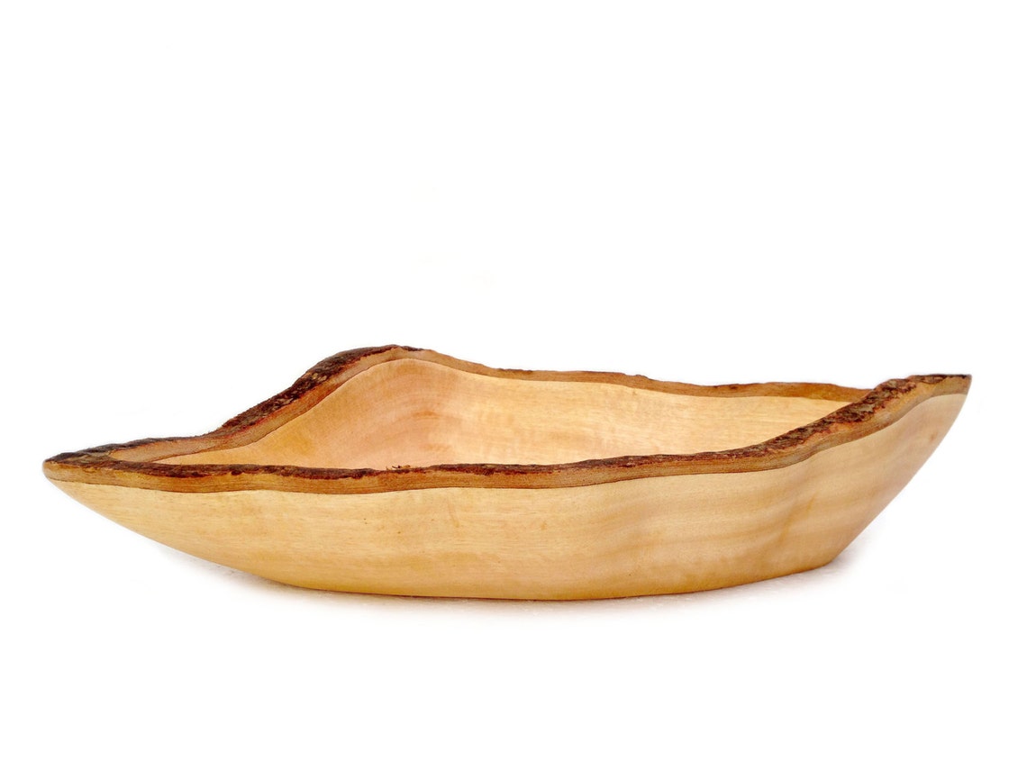 Rustic Bowl Unique Wood Bowl Serving Bowl Fruit Bowl Handmade - Etsy