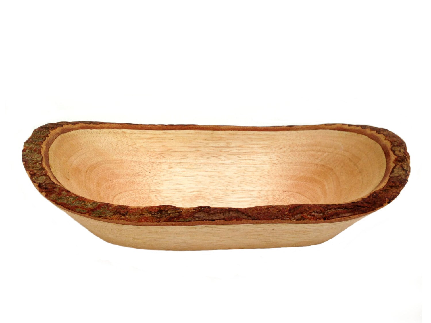 Rustic Wood Bowl Turned Wood Bowl Handmade Rustic Bowl Wooden Bowl Wood ...