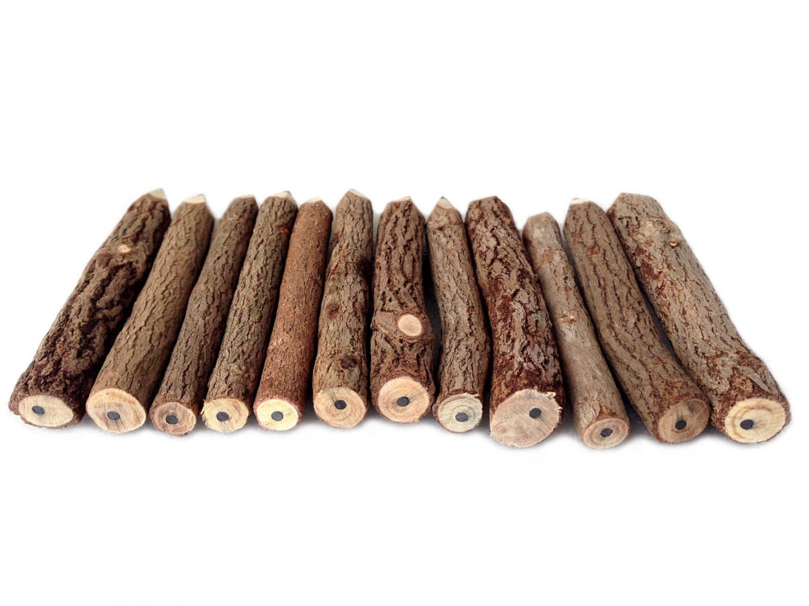 Wood Pencils Rustic Twig Pencils Set Graphite Pencils Rustic Pencils ...