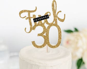 Old AF Cake Topper Funny Birthday Cake Topper 40th Birthday - Etsy